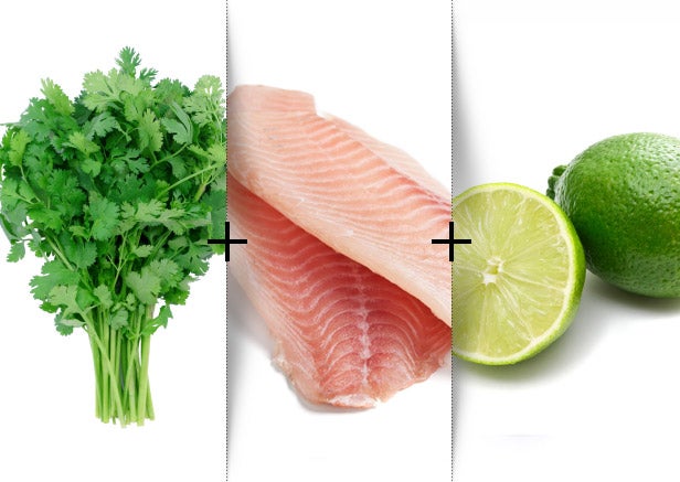 Lime and Cilantro Fish Marinade