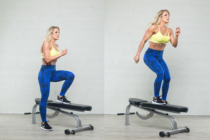 Simple One-Bench Total-Body Workout - Oxygen Mag