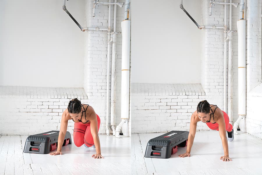 40-Minute Step HIIT Workout - Oxygen Mag