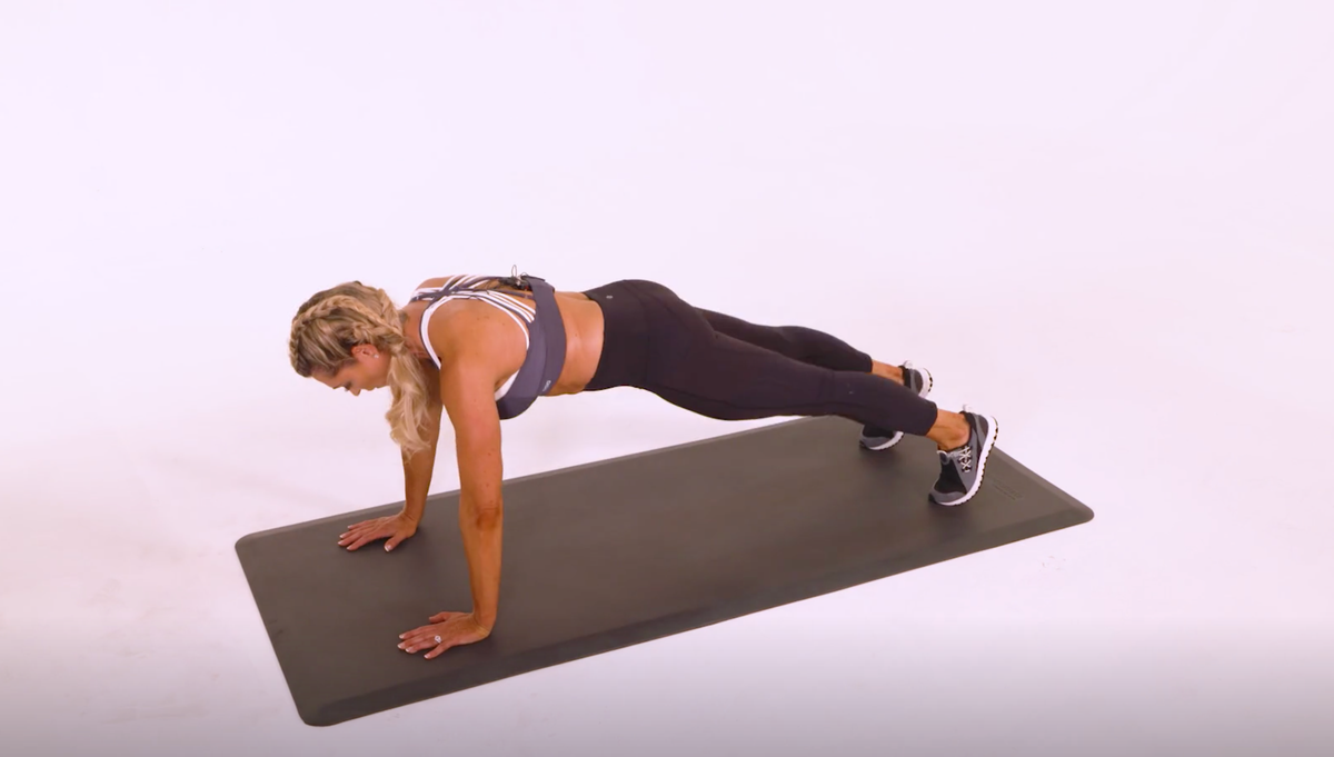 Beginner Push-Up: With Talking Tips - Oxygen Mag