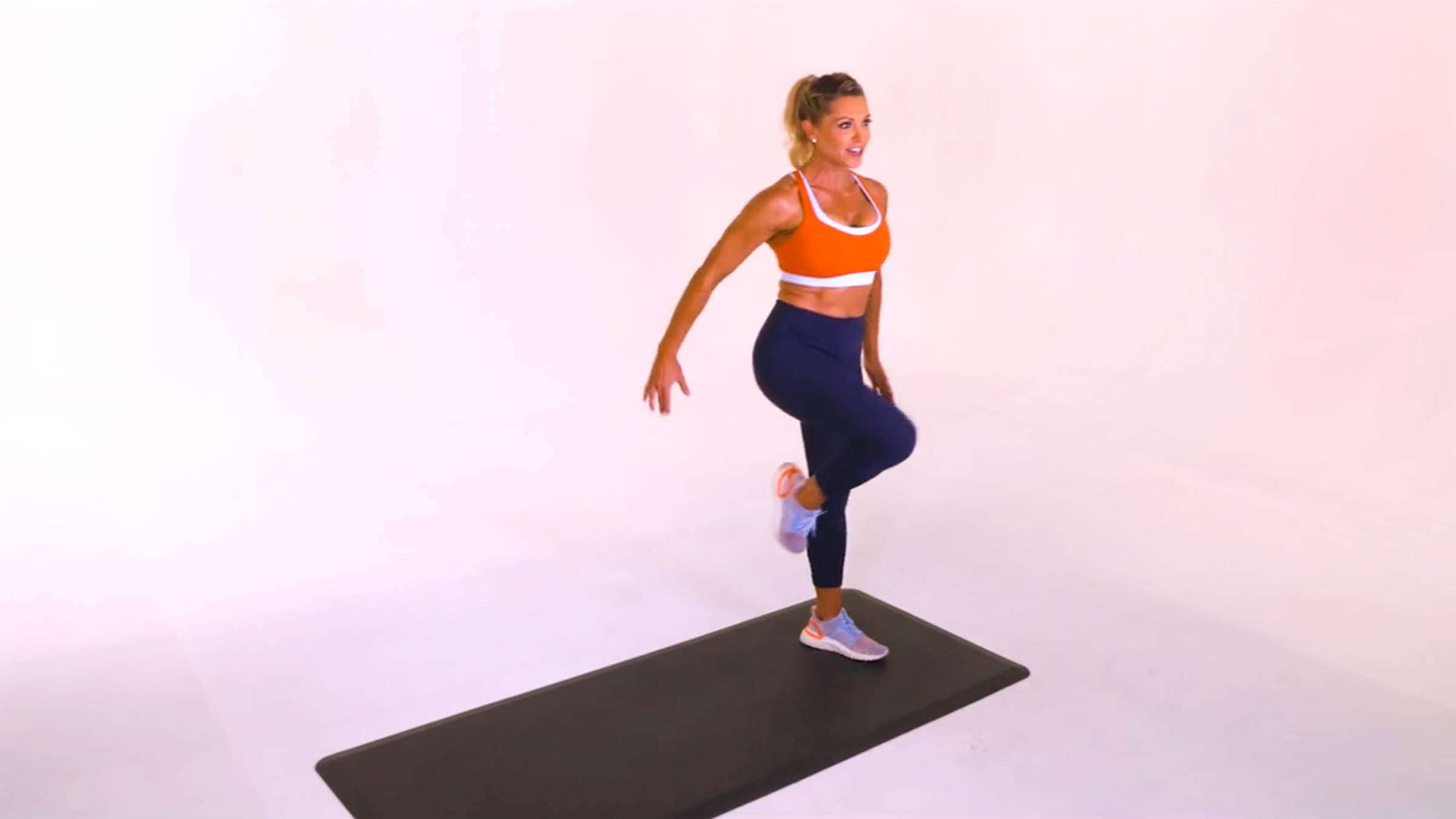 Lateral Lunge With Knee Drive: With Talking Tips - Oxygen Mag