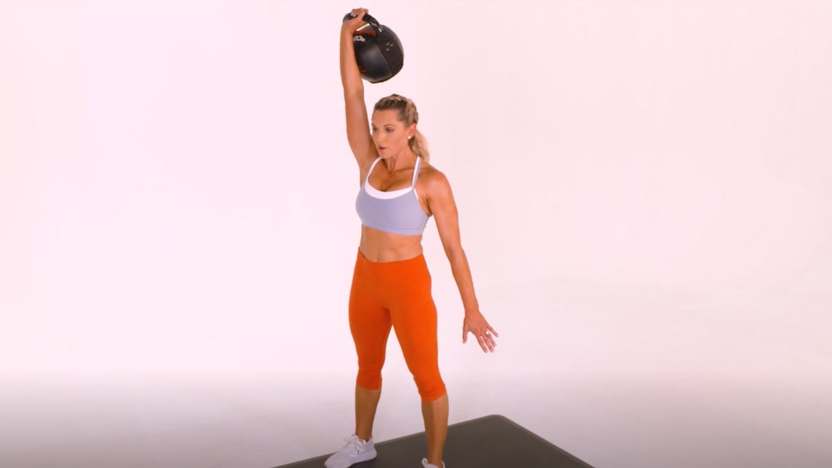 Kettlebell One-Arm Snatch (20 lbs) - Oxygen Mag