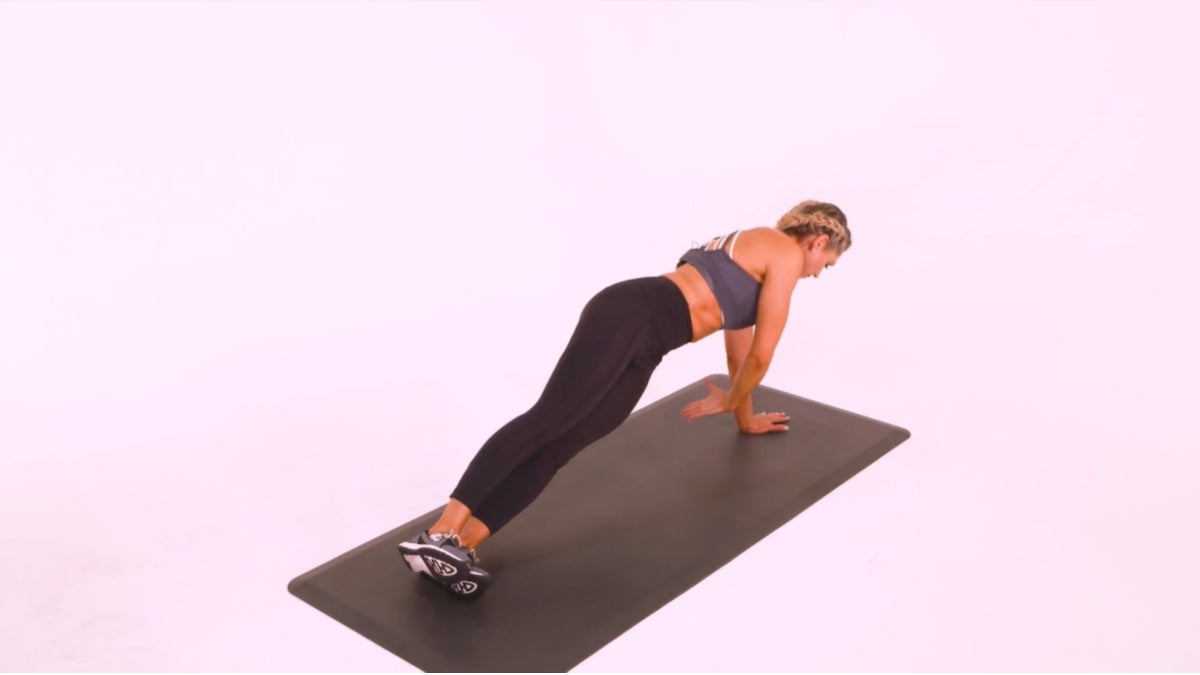 Side Plank with Reach Under - Oxygen Mag