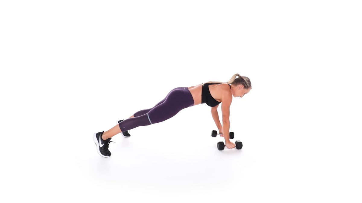 Dumbbell Renegade Row - Oxygen Mag