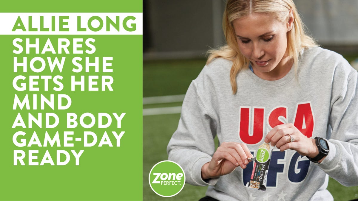 Allie Long Shares How She Gets Her Mind and Body Game-Day Ready