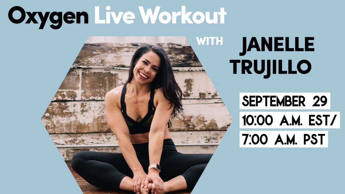 Oxygen Live Workout: No-Equipment HIIT With Janelle Trujillo